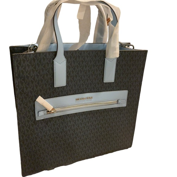 Michael Kors Collection | Bags | Nwt Michael Kors Kenly Large Signature ...